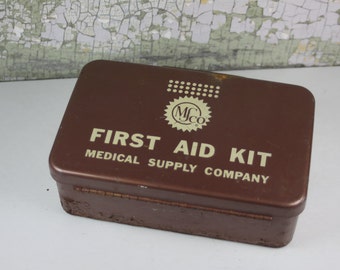 Vintage Medical Supply Company First Aid Kit