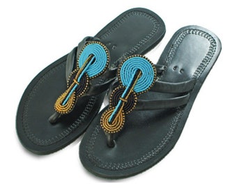 Maasai Beaded Sandals