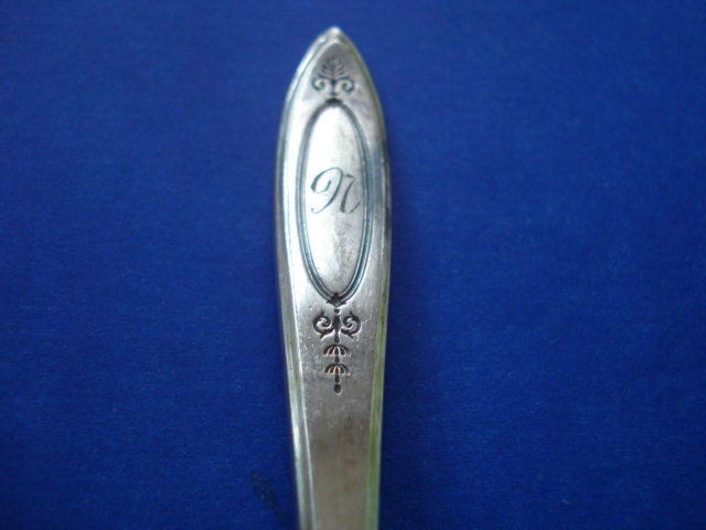Wonderful Vintage Condiment Spoon Adam Pattern Made by Community Plate ...