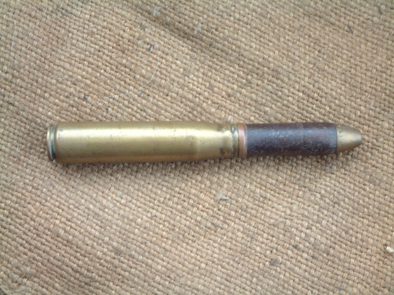 British 20mm Oerlikon Cannon Shell dated 1942 Inert