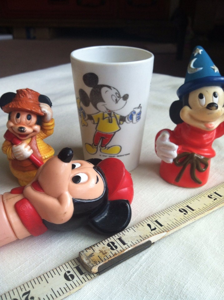Collection of Mickey Mouse items