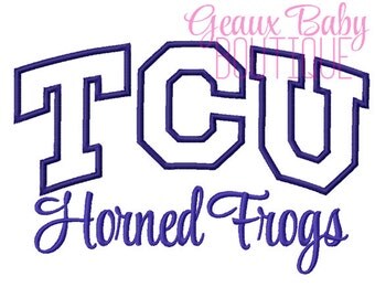 Tcu horned frogs | Etsy