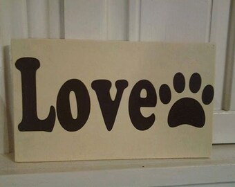 Popular items for dog lovers sign on Etsy