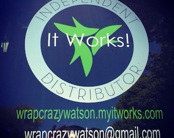 Popular items for business car decal on Etsy