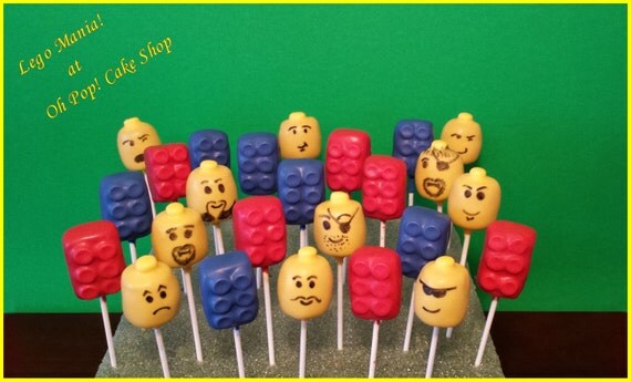 Items similar to Lego Cake Pops on Etsy
