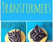 Items similar to Transformer Silicone Mold Chocolate Fondant Gumpaste ...