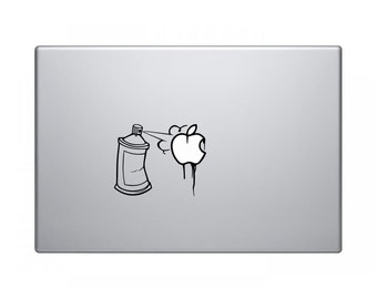 Spray paint decal | Etsy