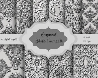 Gold Watercolor Digital Papers gold glitter watercolor