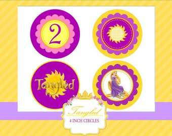 Popular items for tangled food labels on Etsy