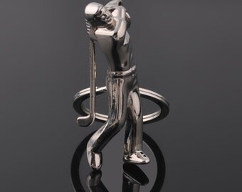 Popular items for golf key chain on Etsy