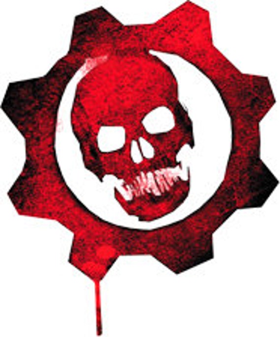 Items similar to Gears of War 25mm COG Badge on Etsy
