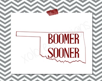 Boomer sooner | Etsy