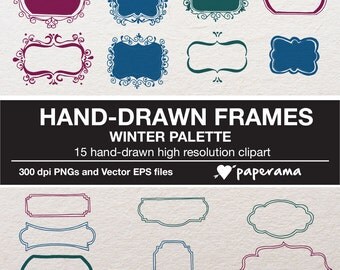 Border invitation | Etsy