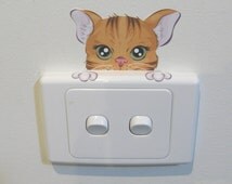 Popular items for light switch decal on Etsy