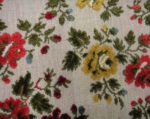 Popular items for rose print fabric on Etsy