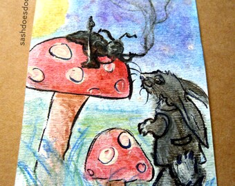 Popular items for aceo art cards on Etsy