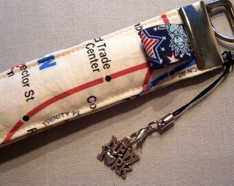 Cool Keychain "New York City" / keychain / key fob / city
