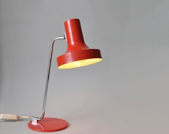 Vintage brown tulip desk lamp eames style by LeKosmosBerlin