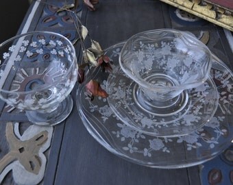 Popular items for rose pattern crystal on Etsy