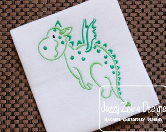 Dragon embroidery | Etsy