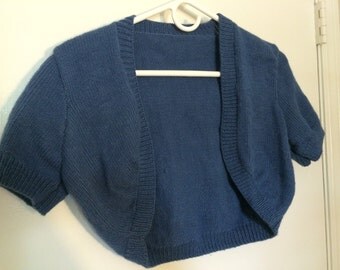 Popular items for blue shrug on Etsy