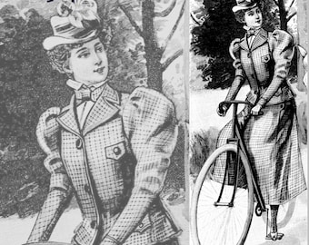 Bicycle Outfit Victorian Reproduction PDF by RepeatedOriginals