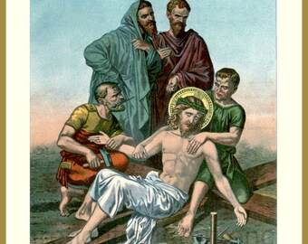 antique Mary mother of Jesus mater dolorosa by FrenchFrouFrou