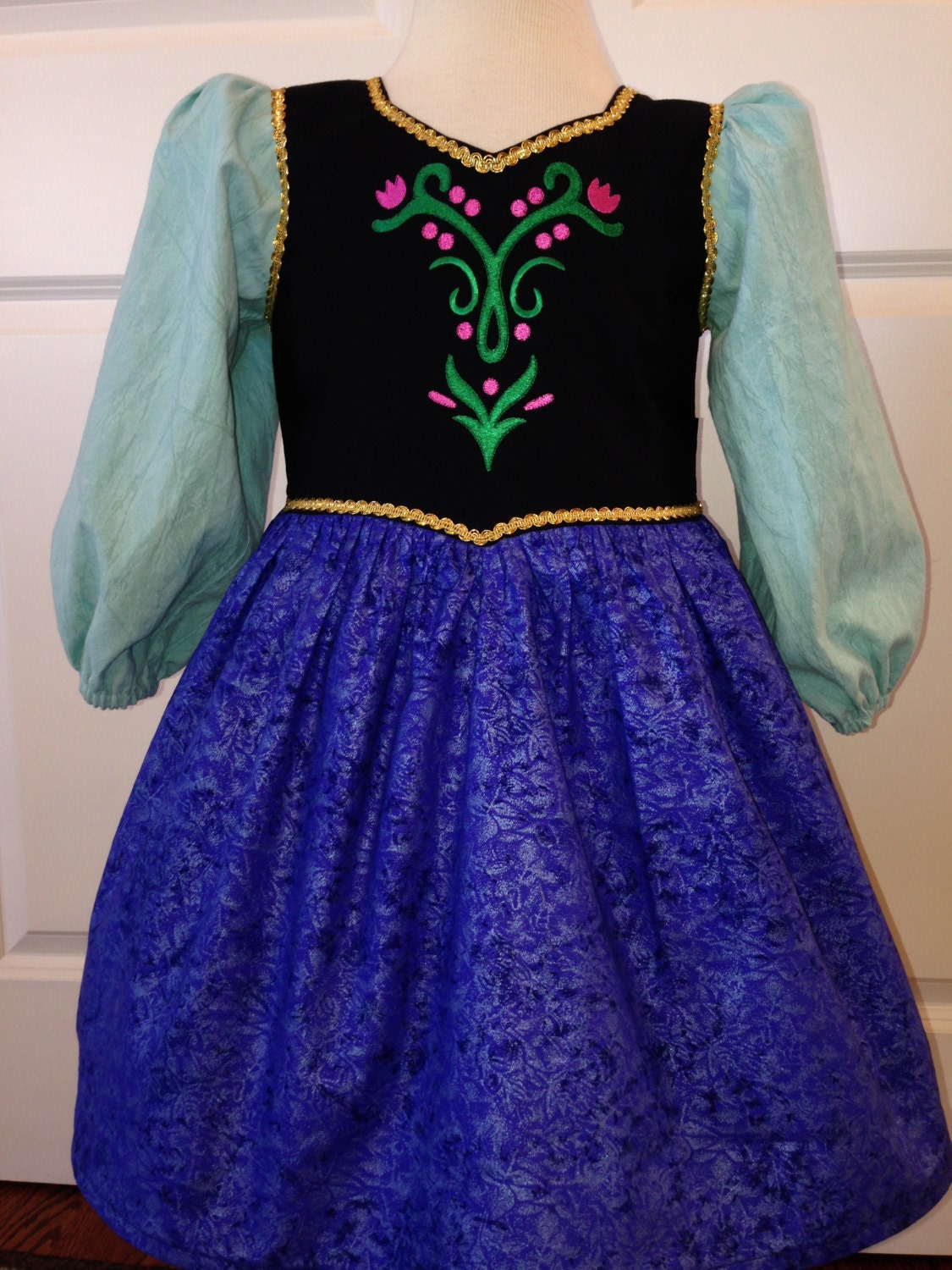Frozen Inspired Princess Anna Anna Dress by Theresafeller on Etsy