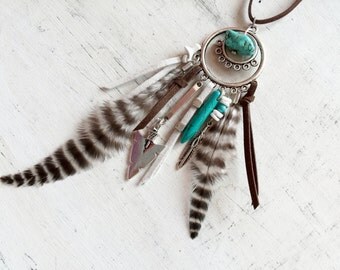 Popular items for turquoise pendentif on Etsy