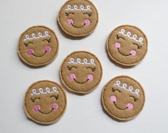 Gingerbread face | Etsy