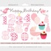 Birthday party clipart birthday clip art numbers balloons