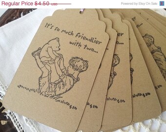 Ready to Ship SALE Winnie the Pooh Christopher Robin Friendship Tags ...