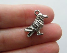 Unique crow charm related items | Etsy