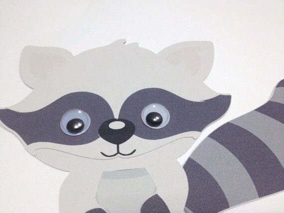 Raccoon craft kit for kids from mimiscraftshack on Etsy Studio