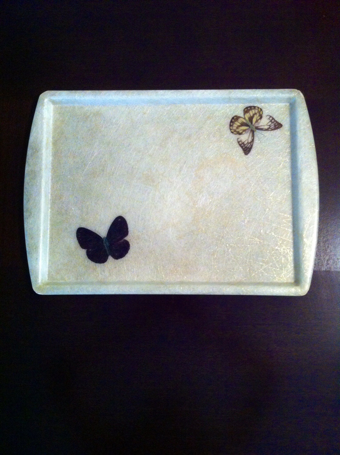 Mid Century Fiberglass Butterfly Serving Tray Platter – Haute Juice