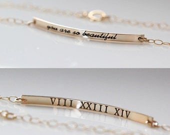 Unique roman numerals related items | Etsy