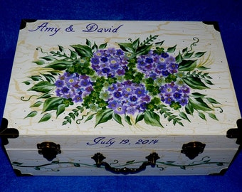 Wooden white box | Etsy