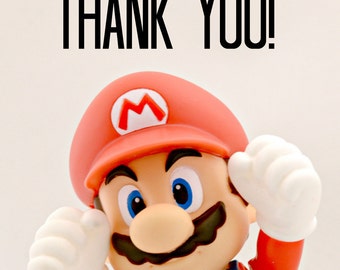 Mario thank you | Etsy