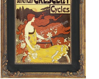 Flapper Risque Art Print 8 x 10 Art Deco Woman by fringepop