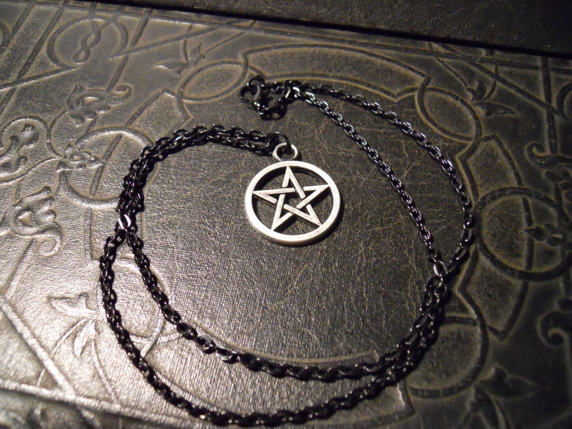The Good Witch Pentagram White Magic Pentacle Talisman
