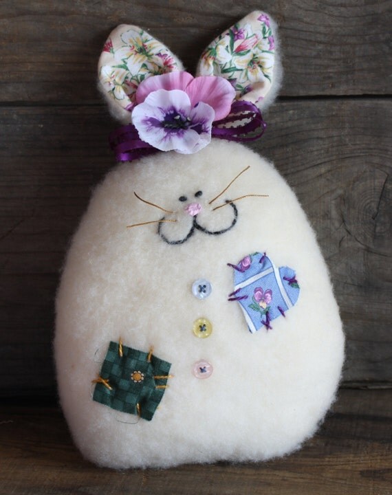 Items similar to Felt Bunny Rabbit on Etsy