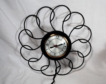 Wrought iron clock | Etsy