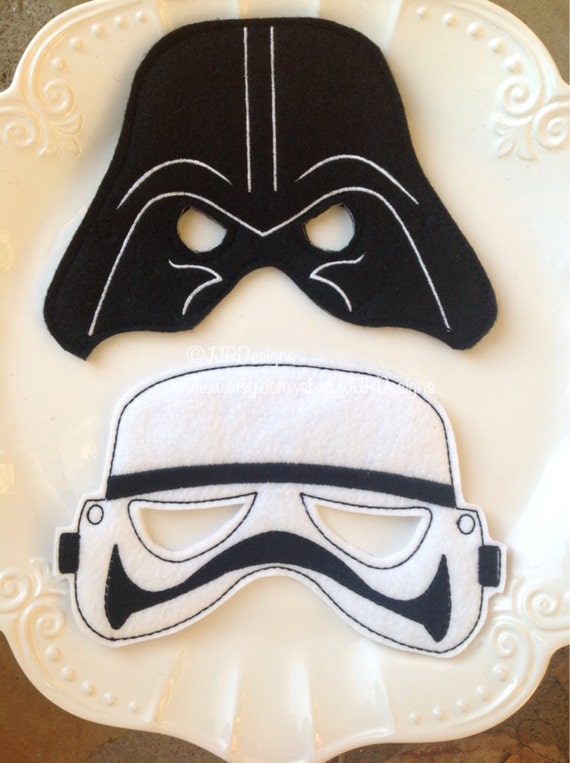 Star Wars Inspired Felties- Superhero Masks- Lego Inspired Mask- Iron ...