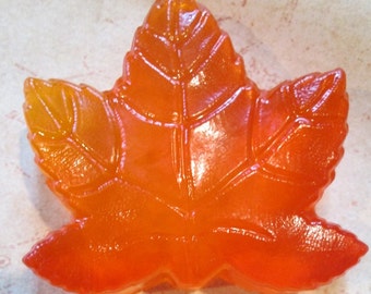 Popular items for maple leaf soap on Etsy