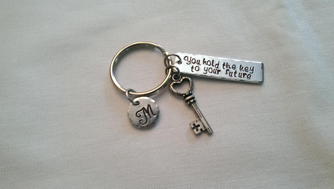 You Hold The Key To Your Future Key Chain Hand by SouthernImprint