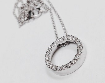 Popular items for eternity pendant on Etsy