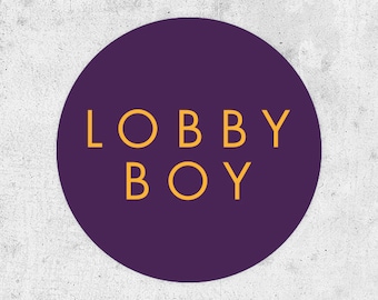 Lobby Boy Sticker! The Grand Budapest Hotel, Wes Anderson film, ralph ...