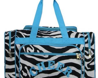 Cheer duffle bag - embroidered cheer duffle bag - personalized cheer ...