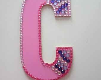 Popular items for bedazzled letter on Etsy