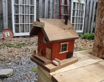 Popular items for primitive birdhouses on Etsy